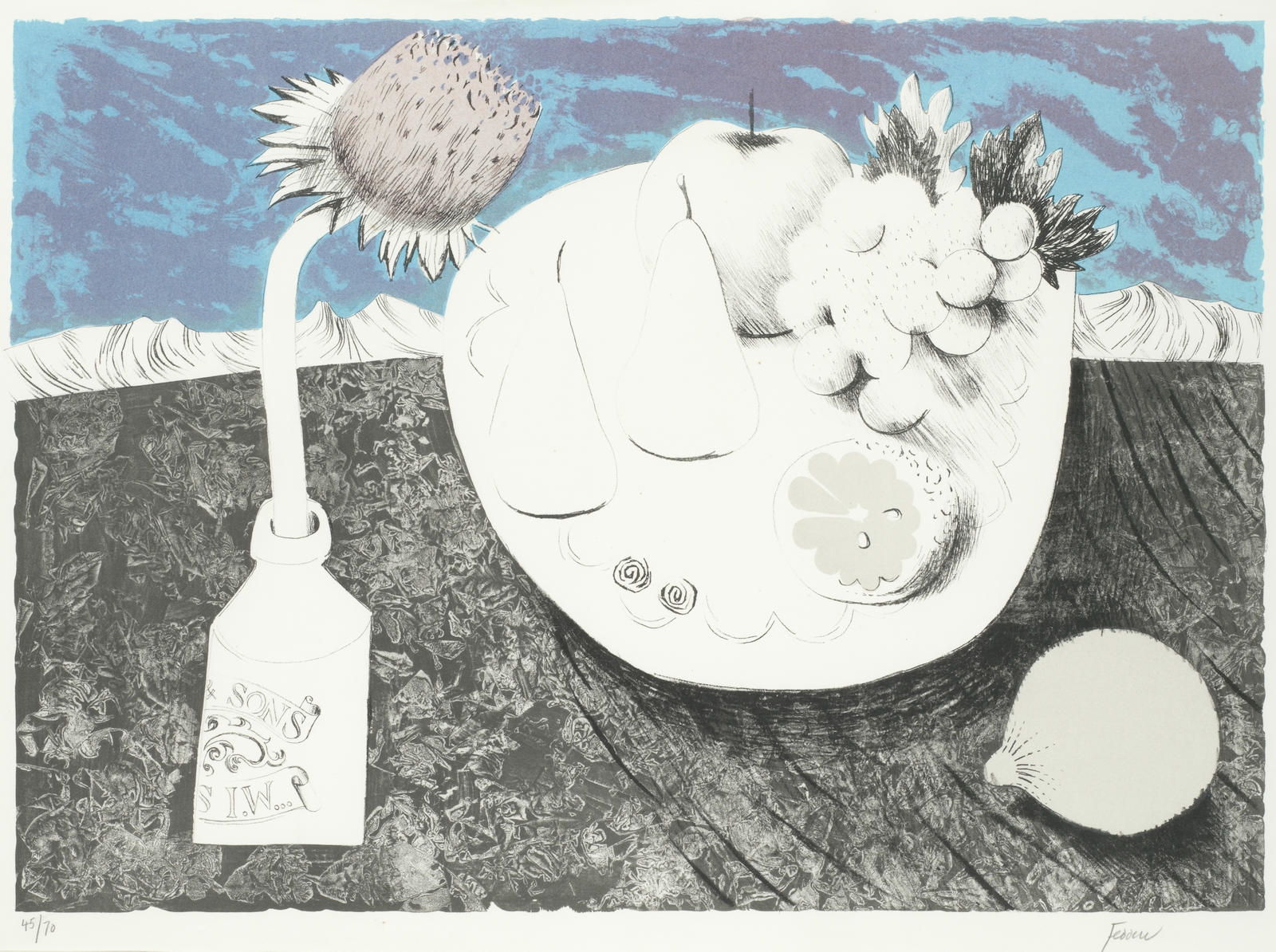Mary Fedden | Shells and Pebbles (1971) | MutualArt