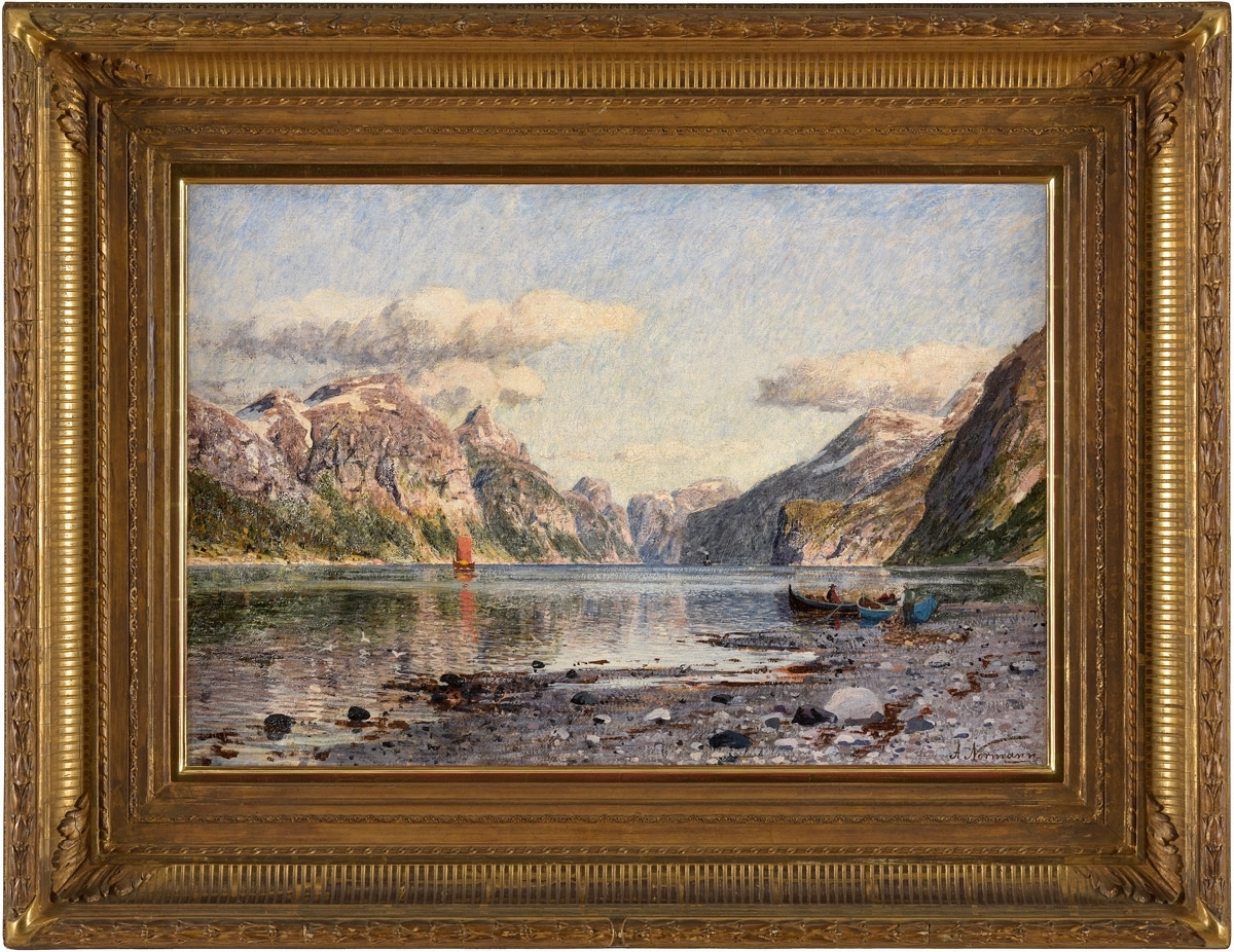 Eilert Adelsteen Normann | Section on the Coast | MutualArt