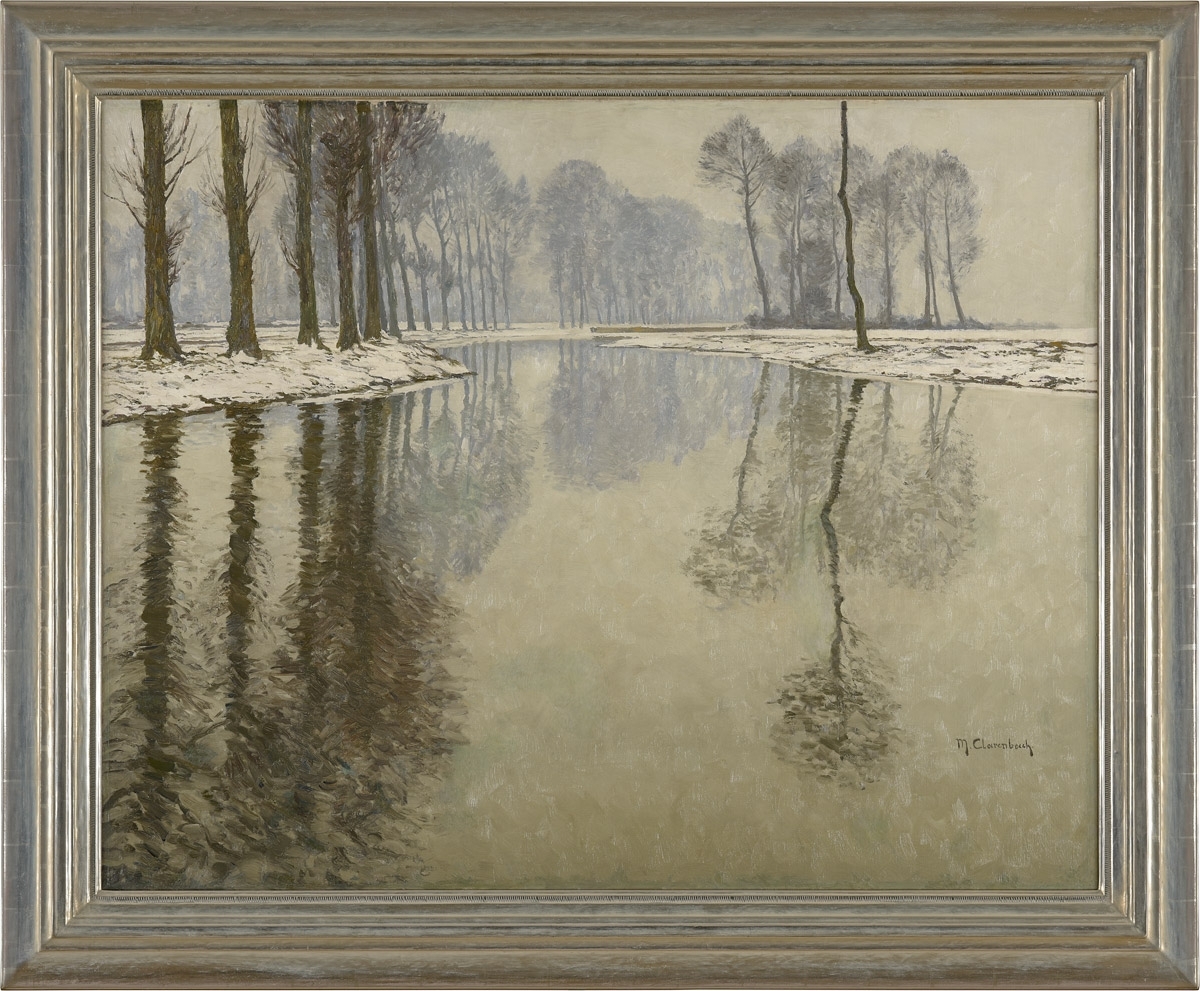 Max Clarenbach | Stille Winternacht | MutualArt