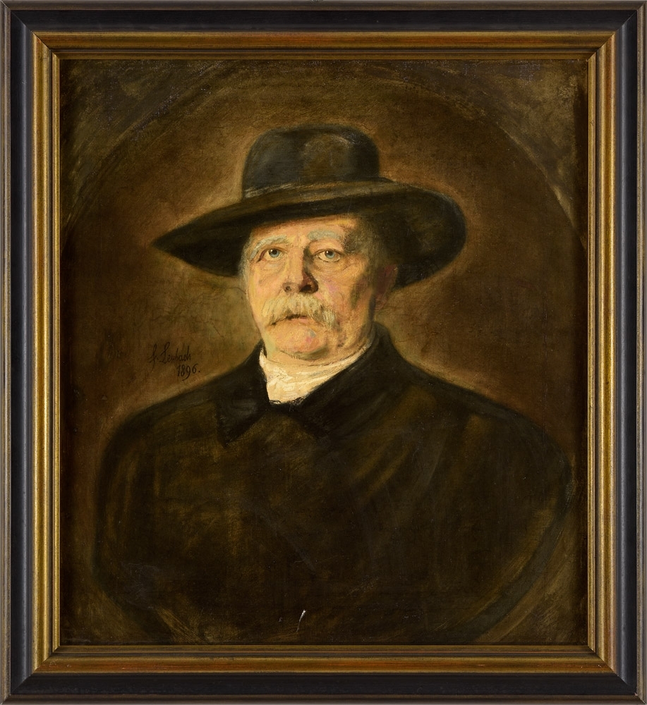 Franz Seraph von Lenbach | Portrait Otto von Bismarck (1896) | MutualArt