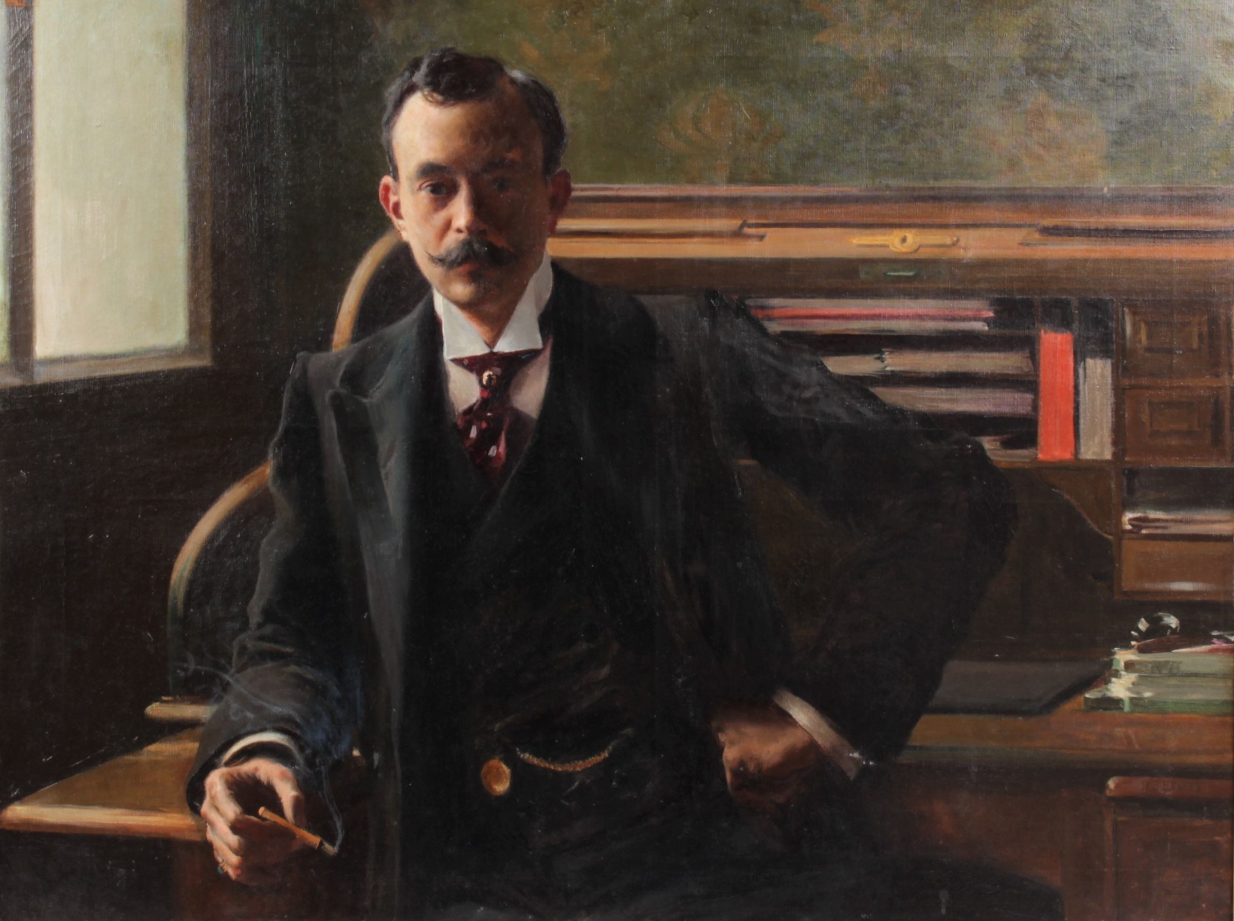 Nikolai Vasilievich Nevrev | Portrait of a man | MutualArt