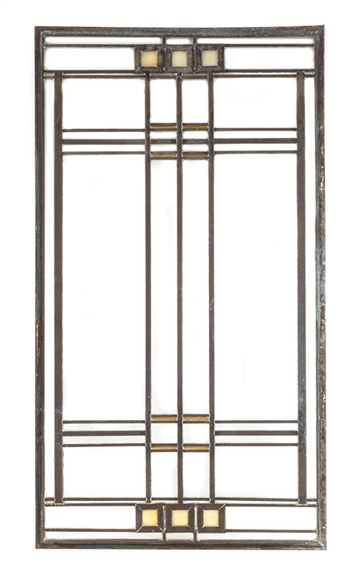 Frank Lloyd Wright | An interior family room window from the Avery ...