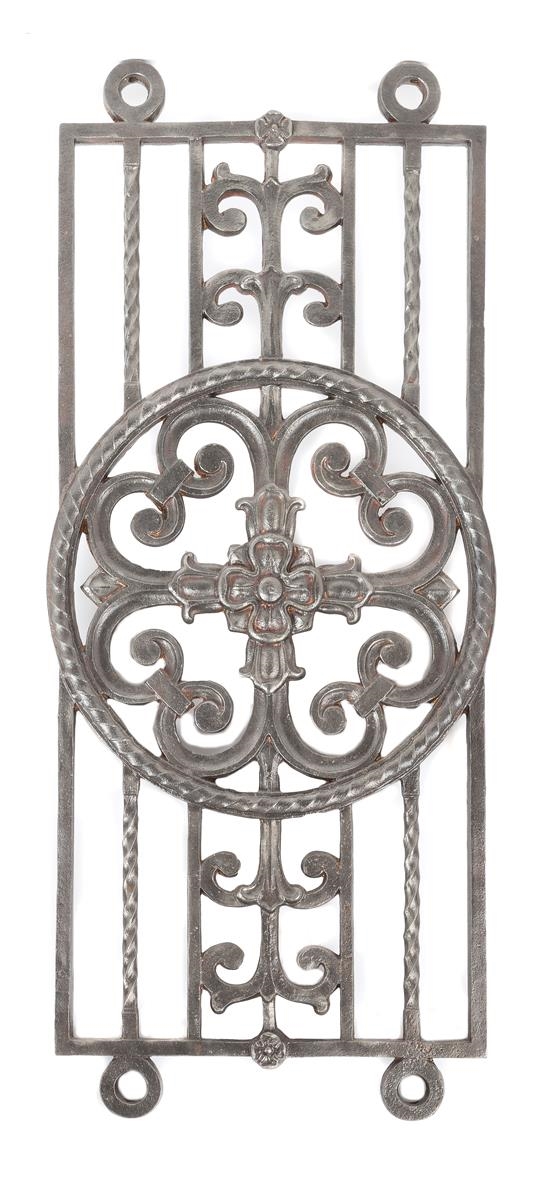 John Edmund Oldaker | A staircase baluster panel from the inerior lobby ...