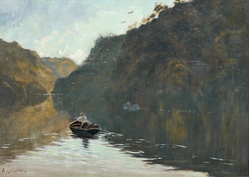 Arthur Collingridge de Tourcey | A view of Berowra Creek, Australia ...