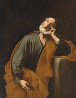 Jusepe de Ribera | The Penitent Saint Peter | MutualArt