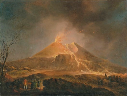 Michael Wutky | The eruption of the Vesuvius | MutualArt