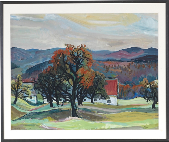 Rudolf Pleban | Blick zum Pfalzberg | MutualArt