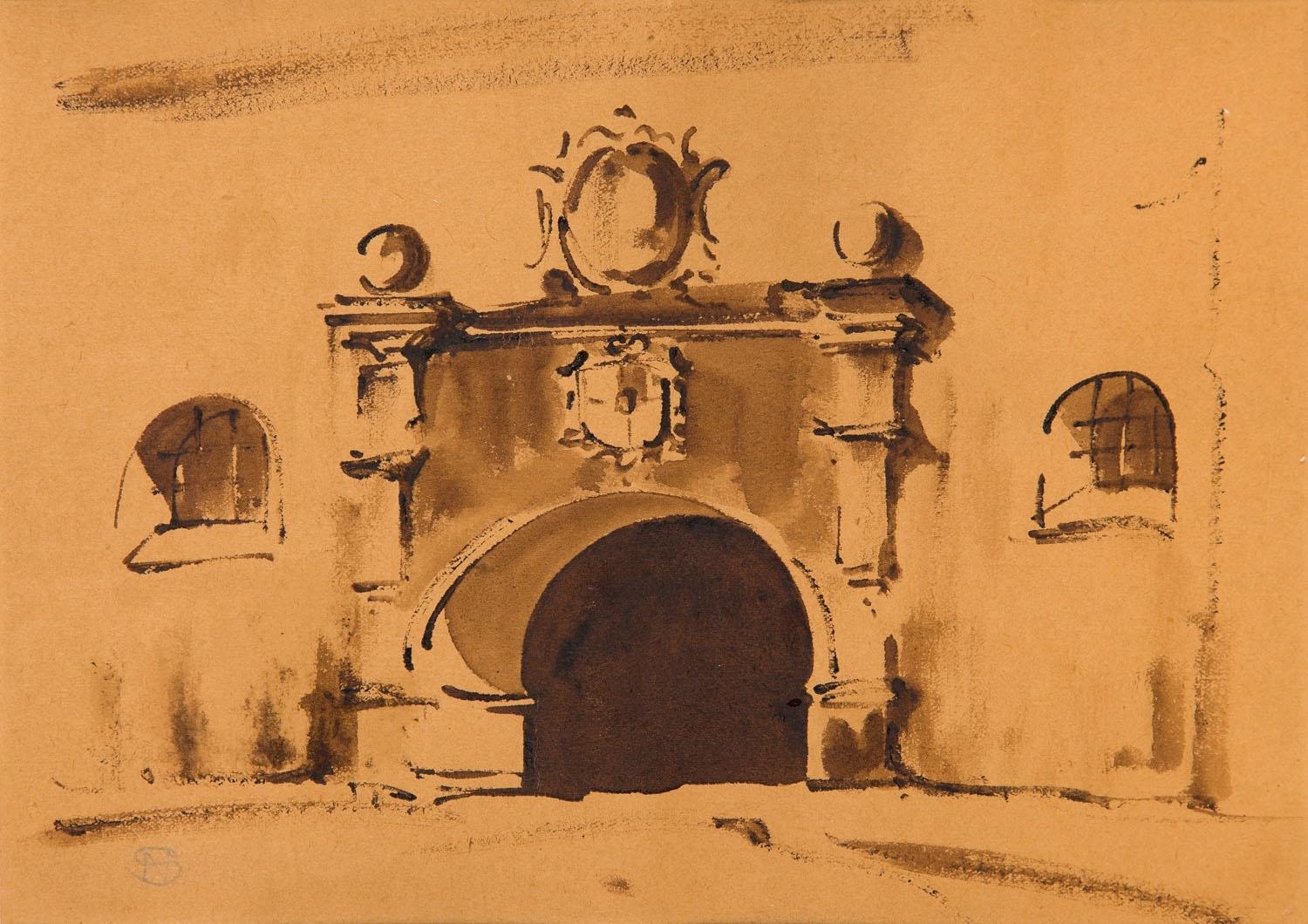 Stanislav Noakovski | Manneristic castle gate | MutualArt