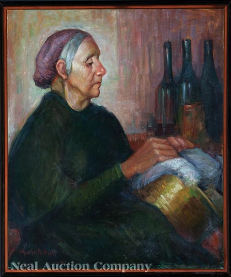 Marie Atkinson Hull | Old Woman of Cordes (The French Woman) | MutualArt