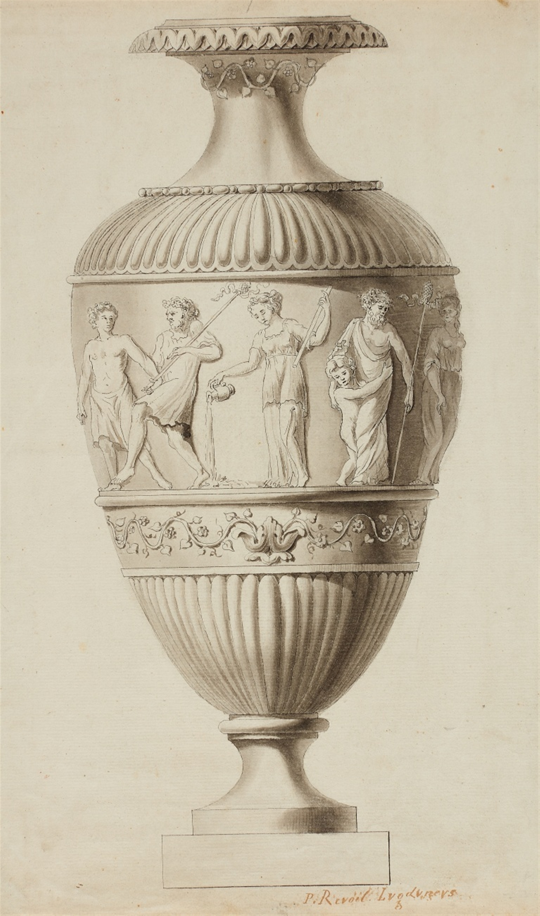 Pierre-Henri Revoil | Design for an Opulent Vase | MutualArt