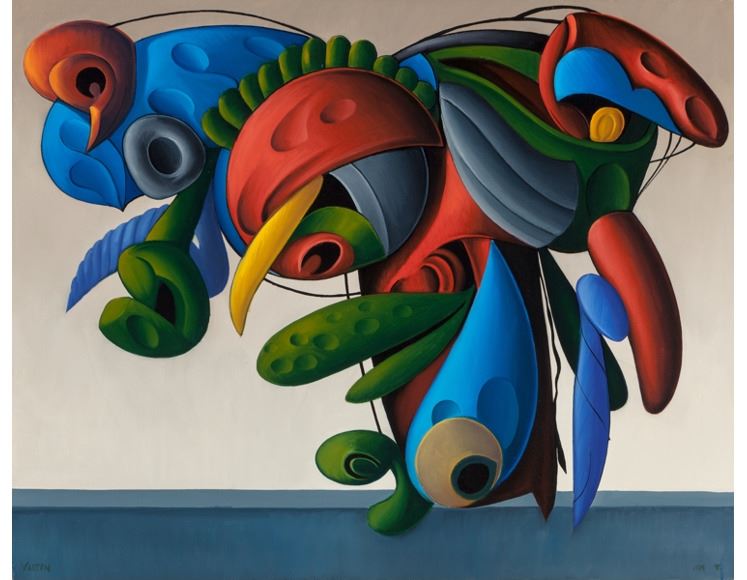 Valton Tyler | Red Blue + Green (1984) | MutualArt