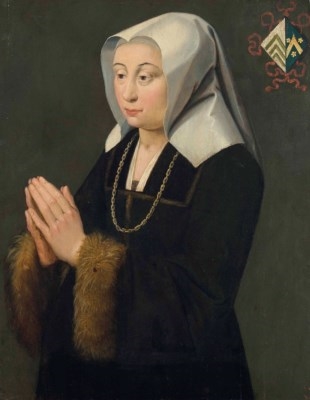 Flemish School, 16th Century | Portrait of a 32 years old lady | MutualArt