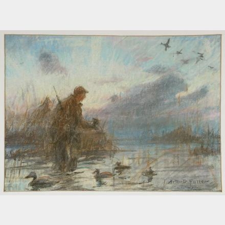 Arthur Davenport Fuller | Hunter at Dawn | MutualArt