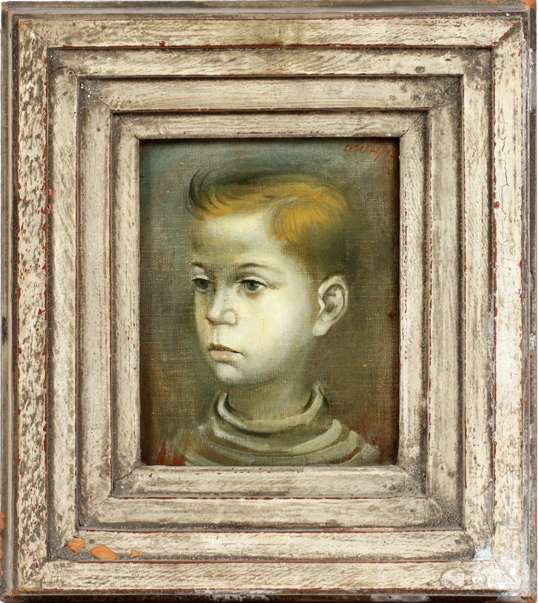 Carlos Lopez | PORTRAIT OF A YOUNG BOY | MutualArt