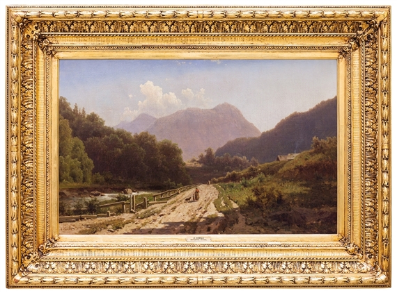 Adolf Chwala - SEA LANDSCAPE IN THE MOONLIGHT, Oil...