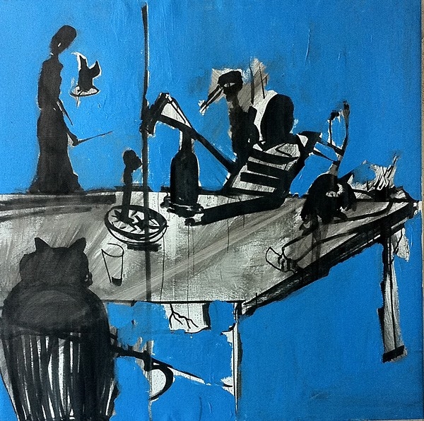 Avner Ben-Gal | Untitled (Dinner) (2009) | Available for Sale on MutualArt