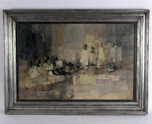 Johannes Wilhelmus Dingemans | Women in a Shanty Town | MutualArt