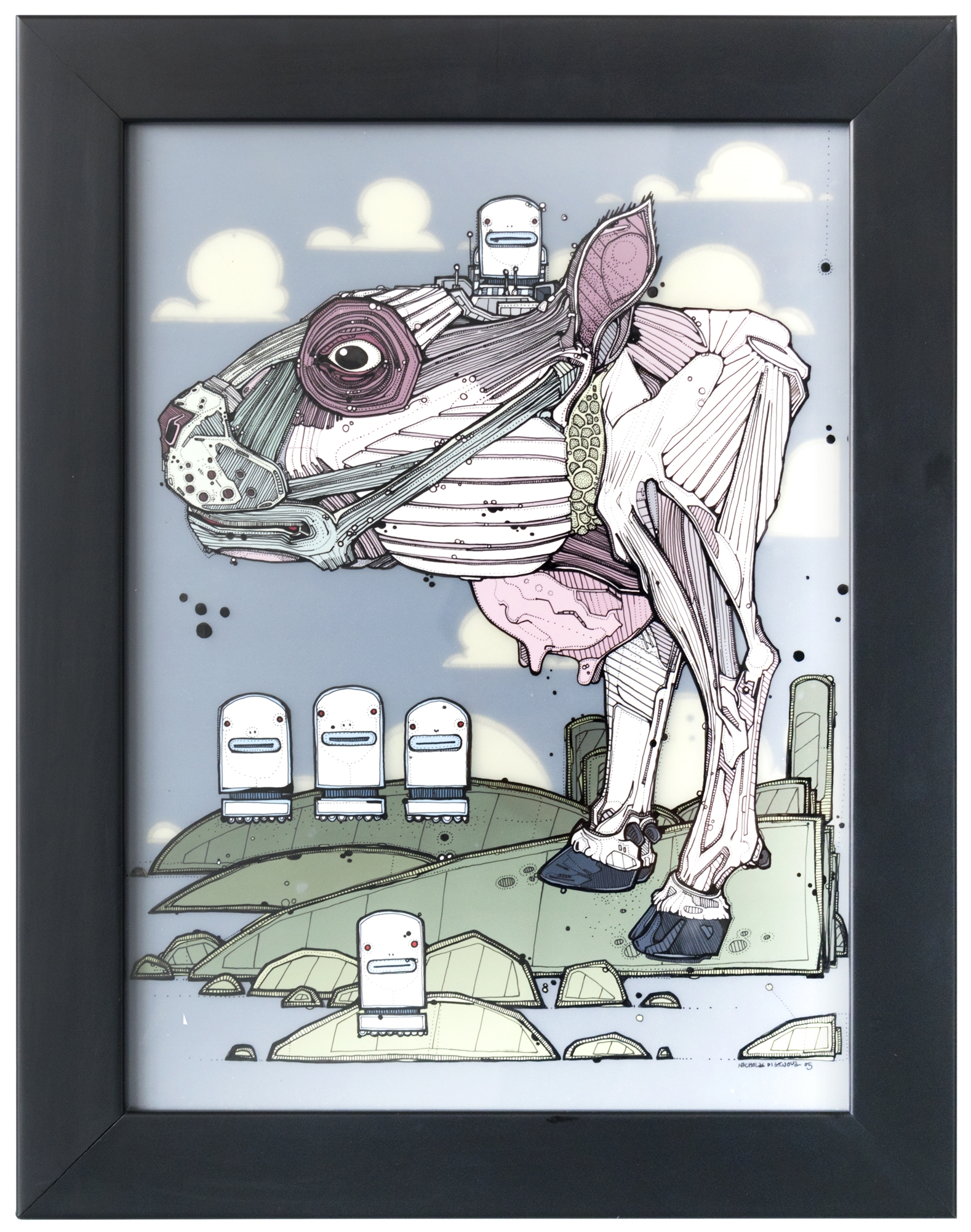 Nicholas Di Genova | Cat Hunch with Series 7's (2005) | Available for ...