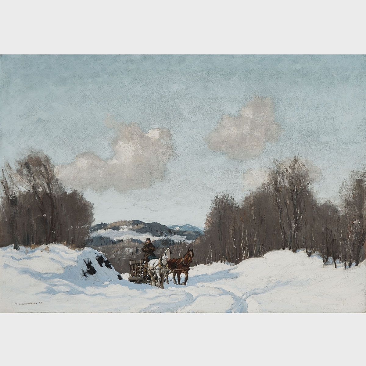 Frederick Simpson Coburn | THE LOGGING TRAIL | MutualArt