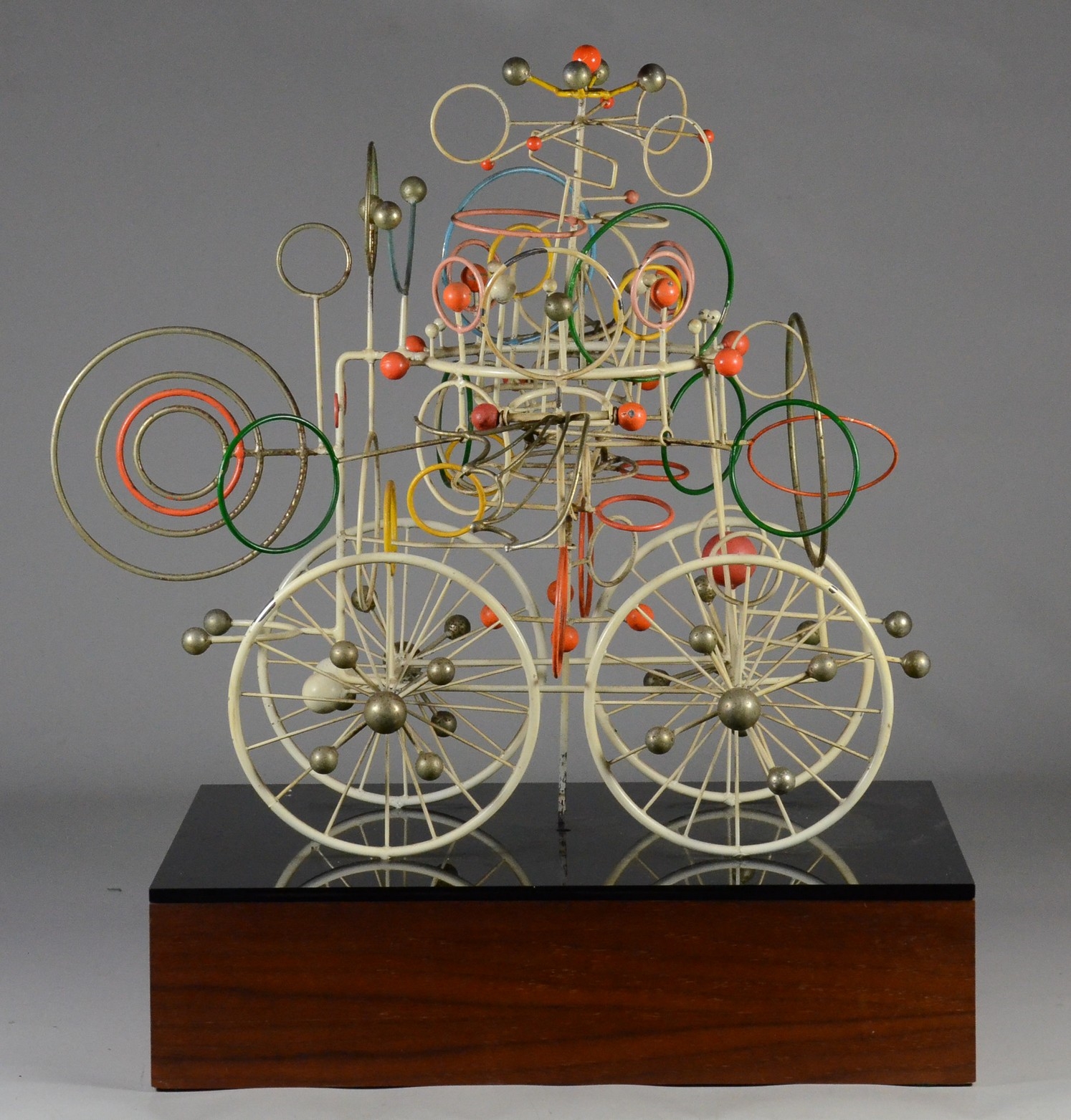 Joseph Burlini | Kinetic Metal Sculpture (1974) | MutualArt