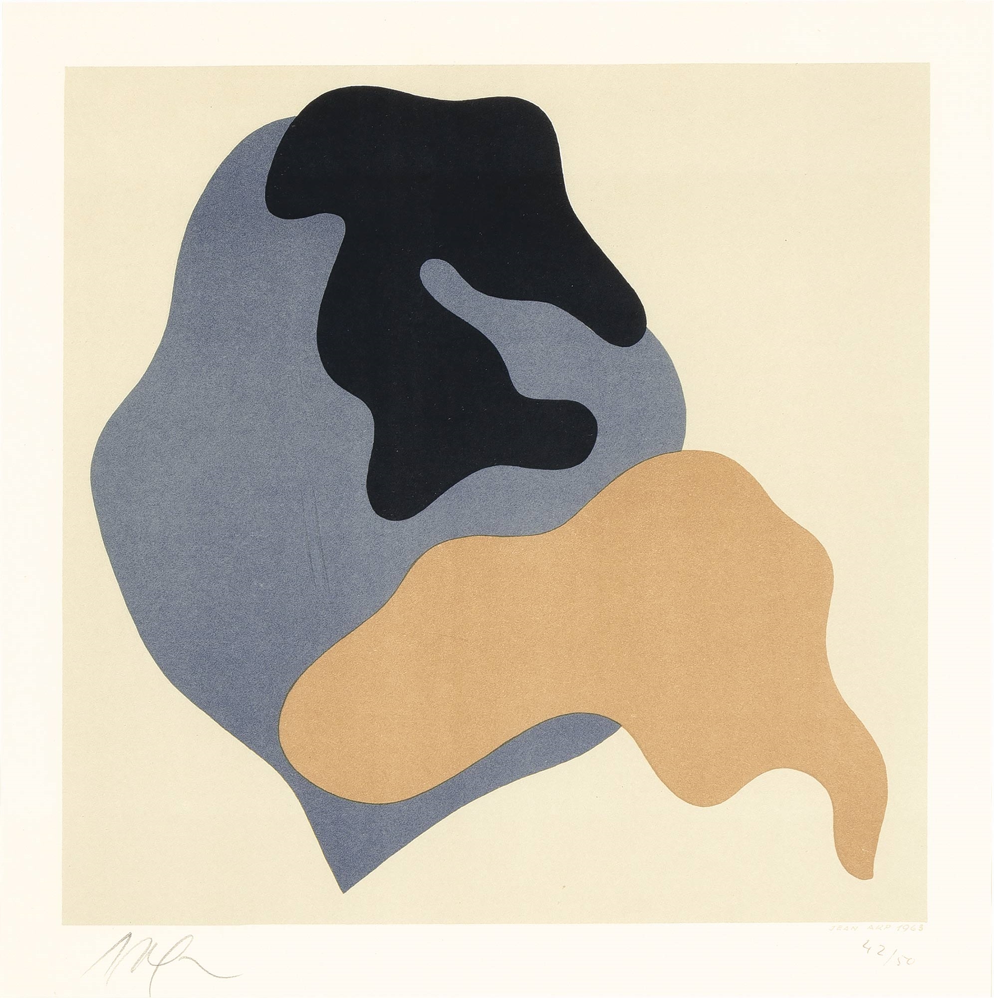 Jean Arp | COMPOSITION I (1963) | MutualArt