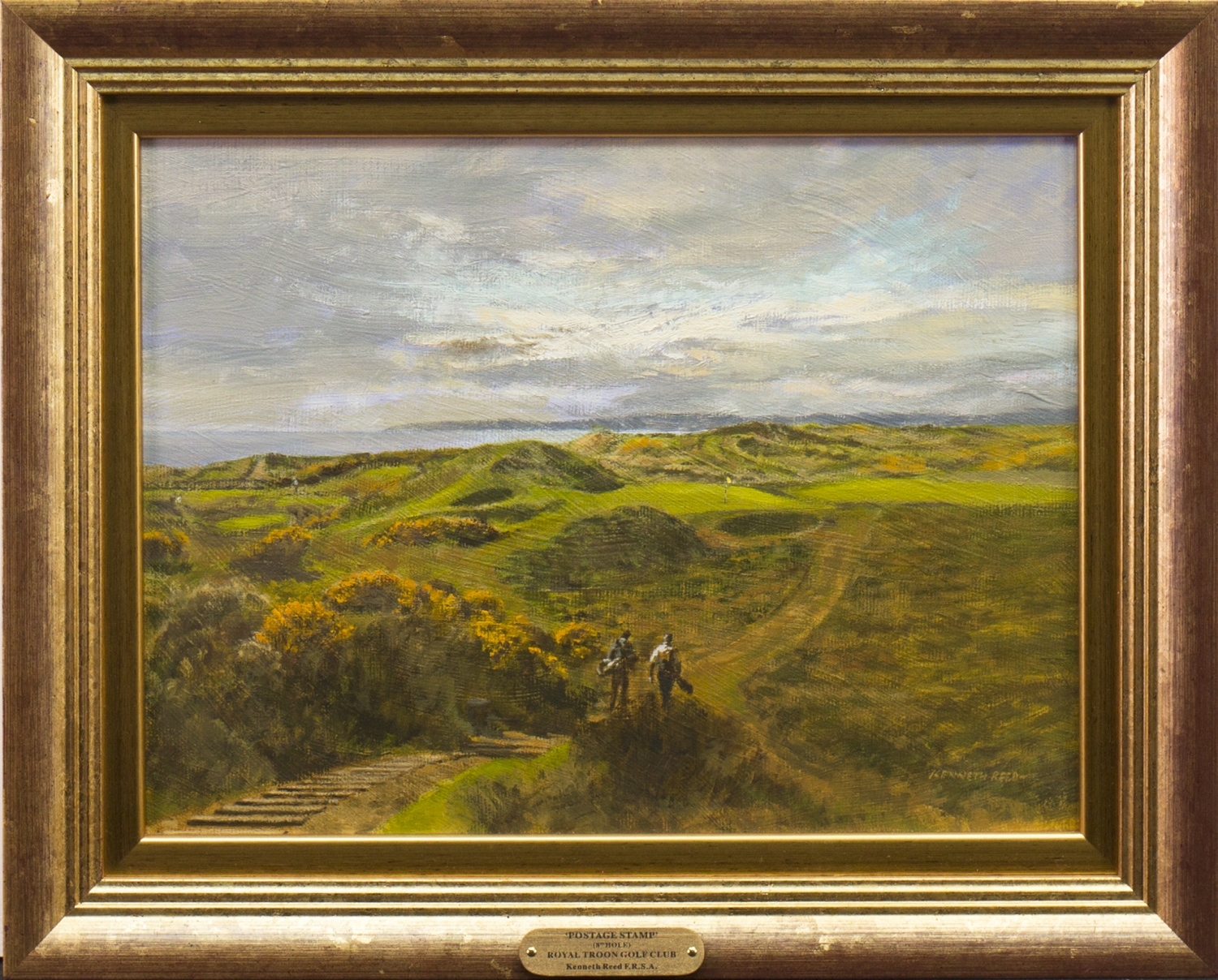 Kenneth Reed | Postage Stamp (8th Hole) Royal Troon Golf Club | MutualArt