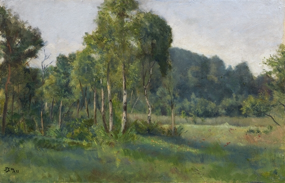 Frank Buchser | FRÜHLING, 1893 (1828) | MutualArt