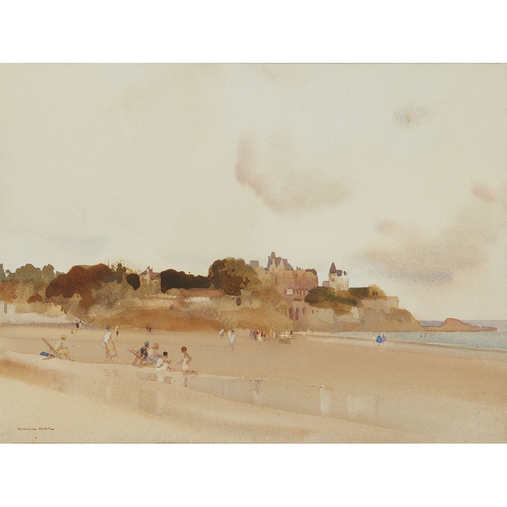 William Russell Flint | On the Beach | MutualArt
