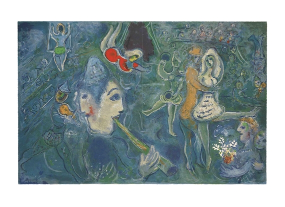 Marc Chagall | Cirque (Mourlot 490-527; Cramer Books 68) (1957) | MutualArt