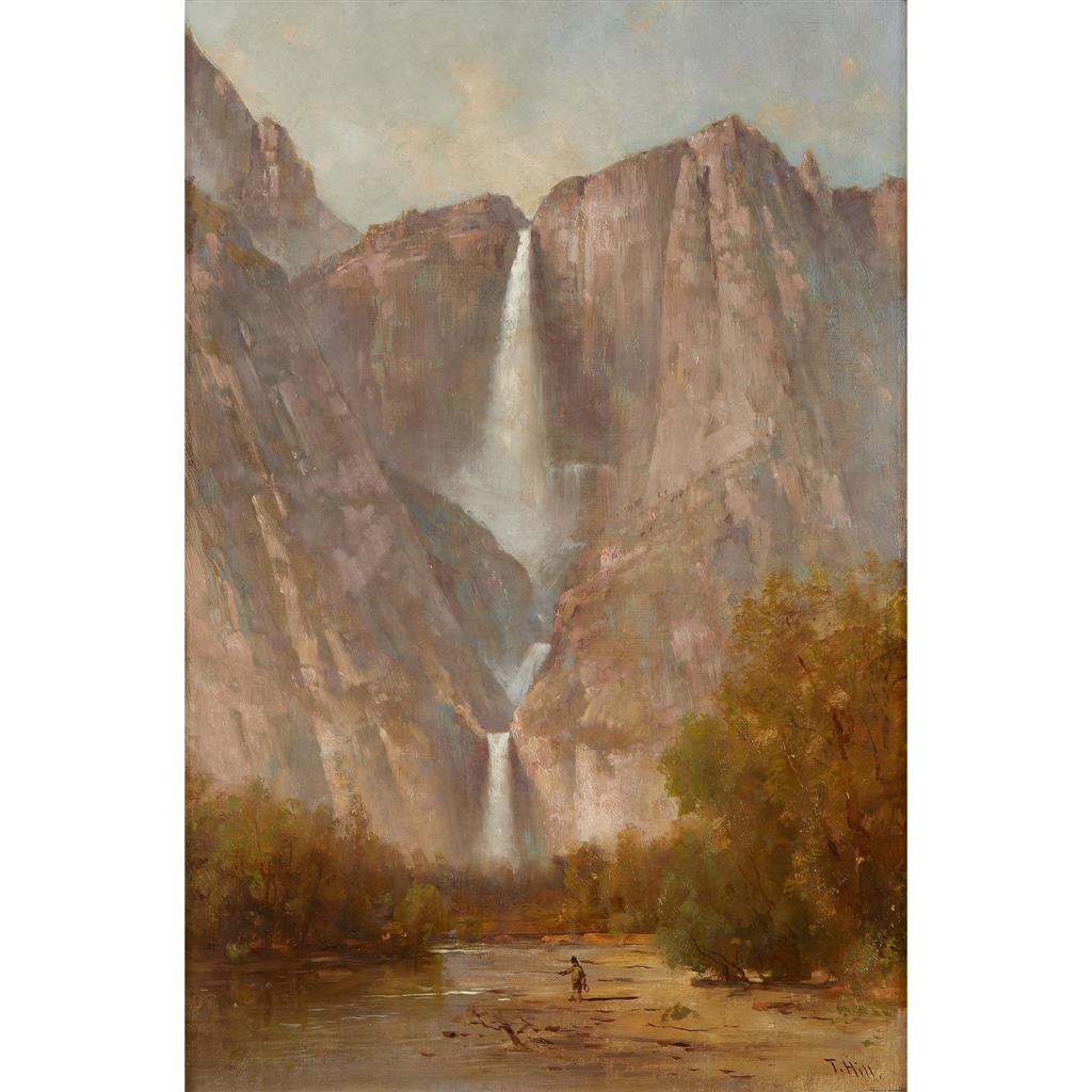 Thomas Hill | YOSEMITE FALLS | MutualArt