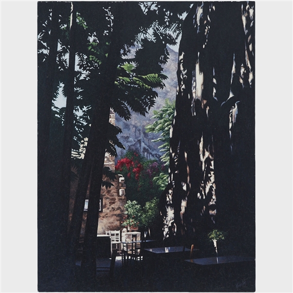 Robert Vanderhorst | A Hidden Cafe in Chania, Crete | MutualArt