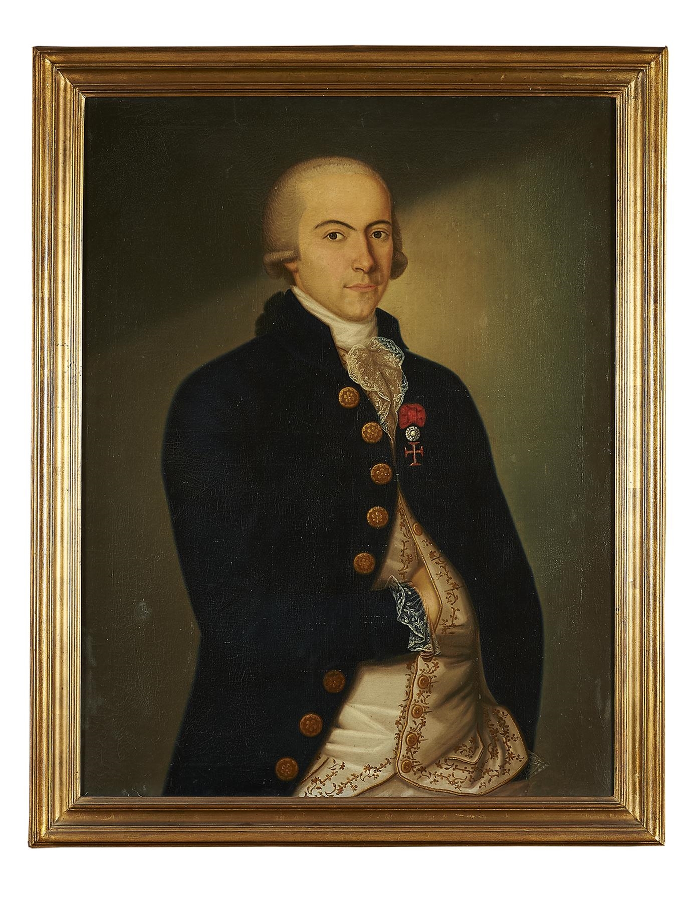 Portuguese School, 19th Century | Portrait of gentleman | MutualArt