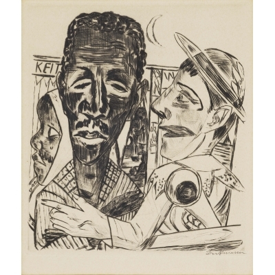 Max Beckmann | Der Neger (1921) | MutualArt