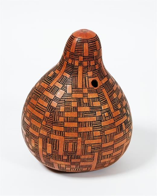 Theo Schoon | Incised Gourd | MutualArt