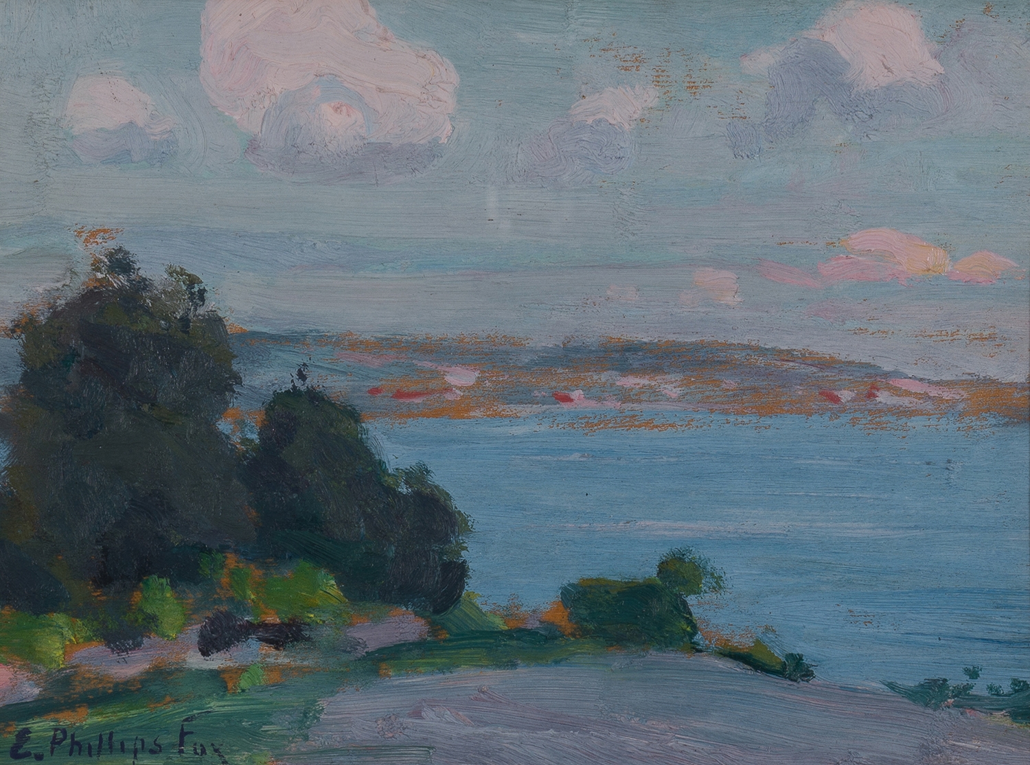 E. Phillips Fox | Coastal View | MutualArt