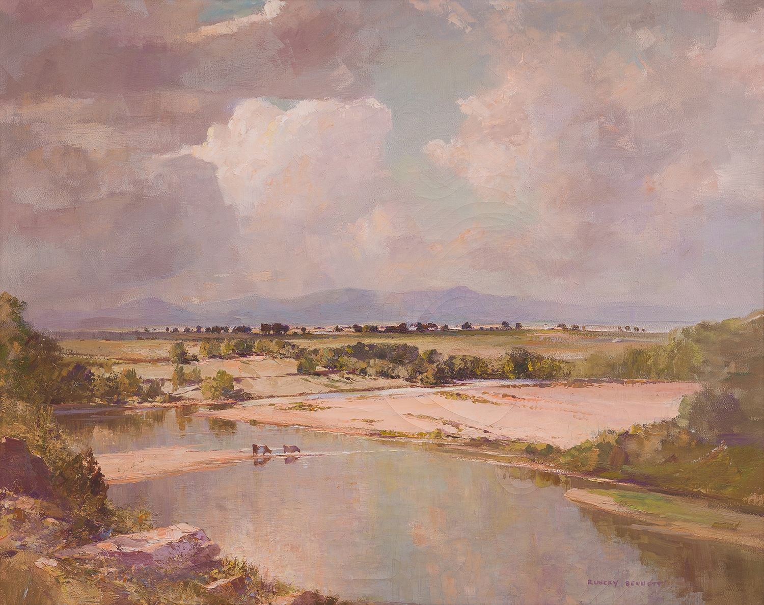 Rubery Bennett | The Upper Reaches of the Hawkesbury River | MutualArt