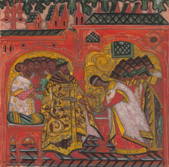Dimitri Semenovitch Stellesky | Betrothal of the Tsar Alexei ...