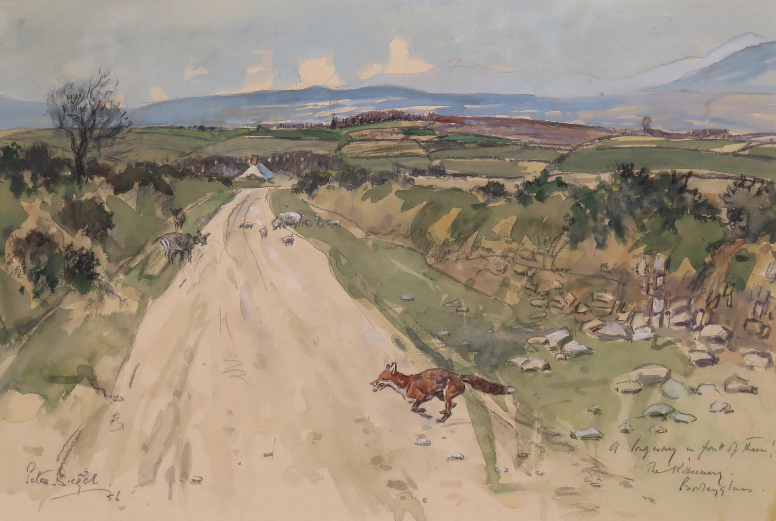 Peter Biegel | A long way in front of them (1956) | MutualArt