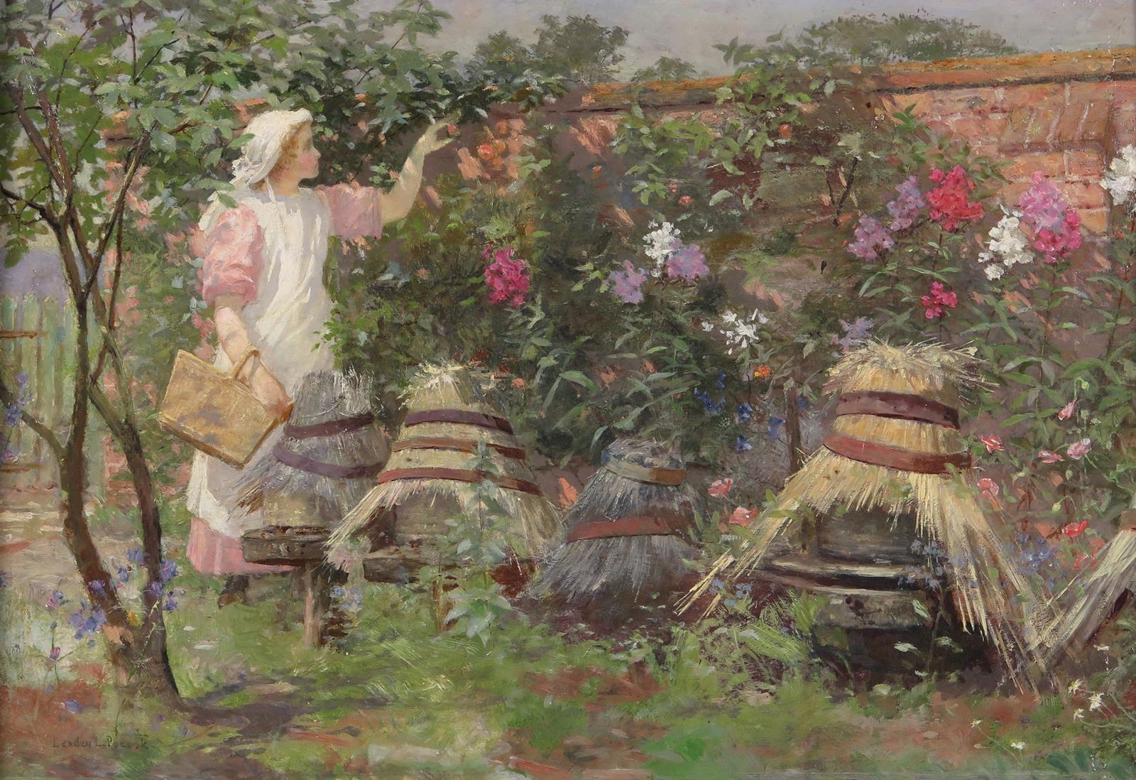 Lexden Lewis Pocock | Apple picking | MutualArt