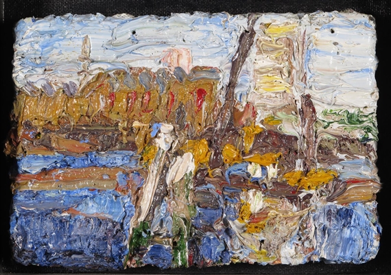 George Rowlett | Two Works: Work on the Rotherhithe tunnel, cold ...