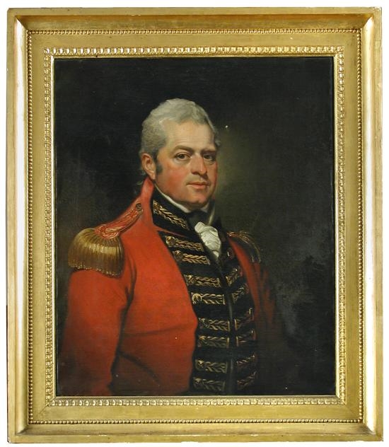 Mather Brown | Portrait of Major General John Robinson 1757-1819, of ...