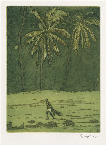 Peter Doig | 6 works, Black Palms (2004) | MutualArt