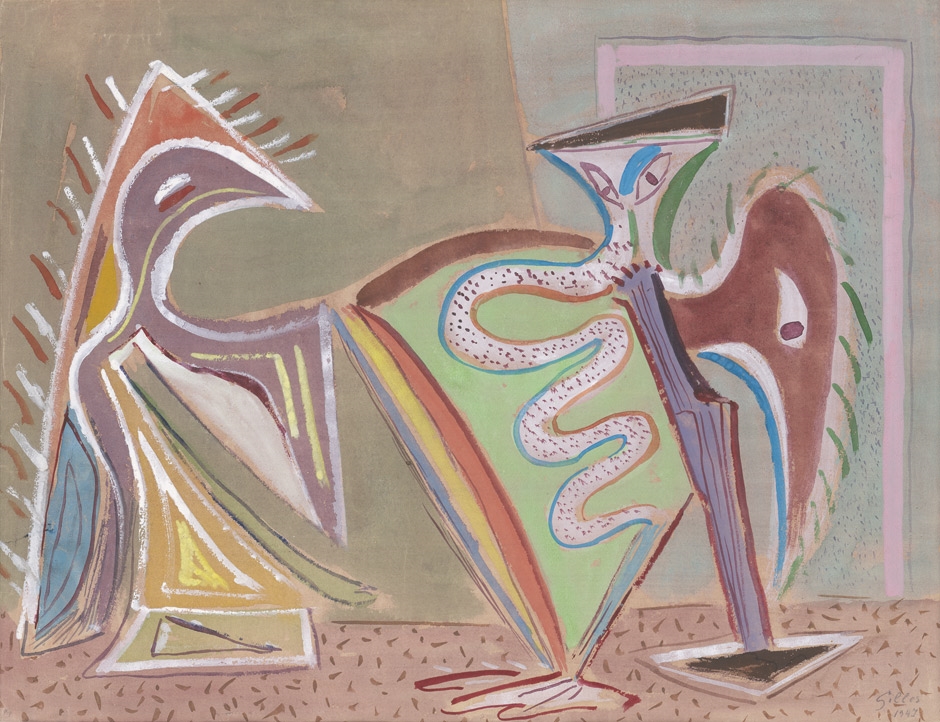 Werner Gilles | Die Misstrauische (1947) | MutualArt