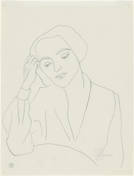 Gabriele Münter | Frauenporträt (1925) | MutualArt