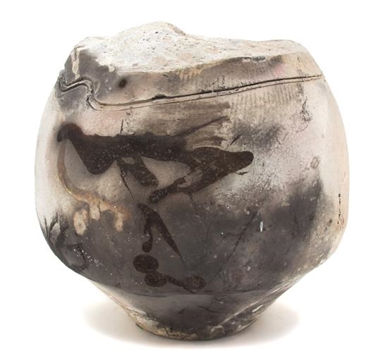 Paul Soldner | Raku Vessel (1981) | MutualArt