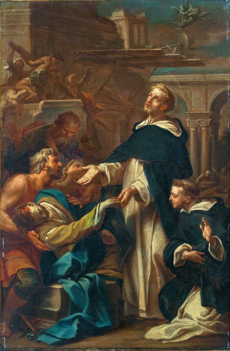 Sebastiano Conca | SAN DOMENICO FA RESUSCITARE UN MURATORE | MutualArt