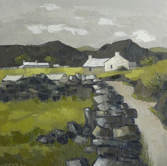 Wilf Roberts - Anglesey cottage, 2007, oil on canvas