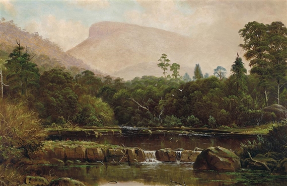 Haughton Forrest | Mount Wellington from Humphrey's Rivulet | MutualArt