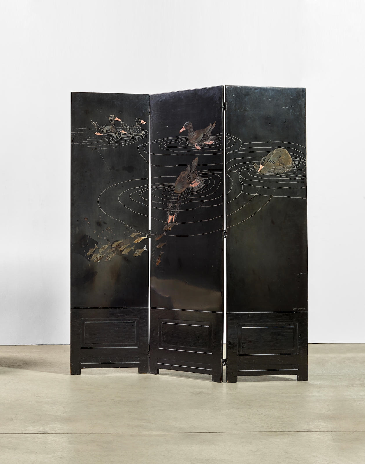 Jean Dunand | Three-Panel Screen (Circa 1925) | MutualArt