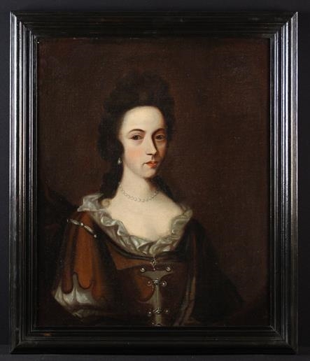 Provincial School, 17th century | Portrait of an aristocratic lady ...
